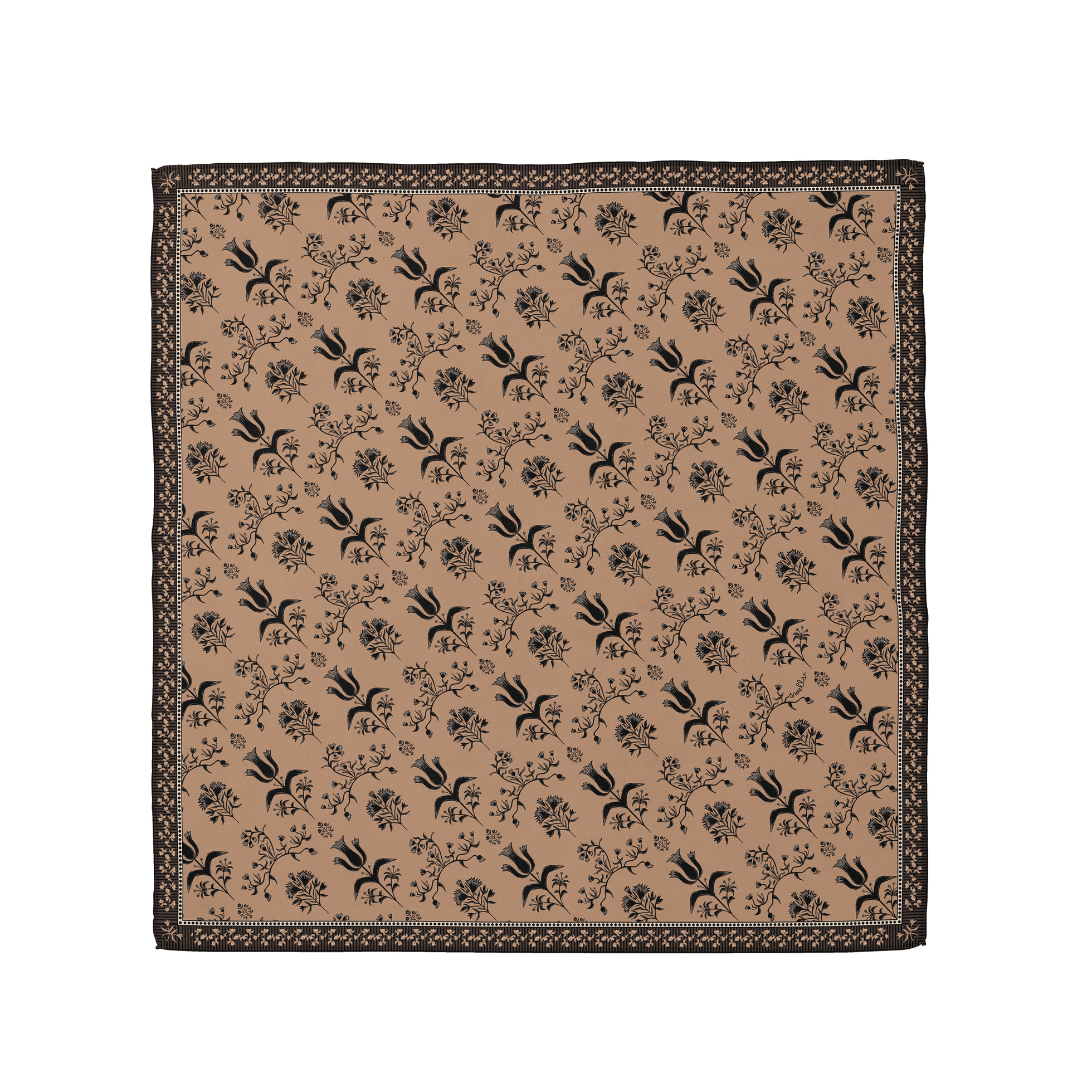 Pepper Block Print Scarf – swells